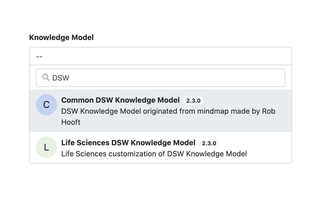 Knowledge Models | Data Stewardship Wizard